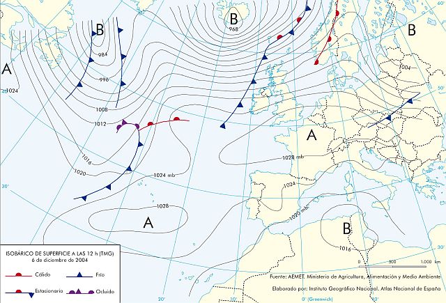 Prácticas | Geografía 2. El clima