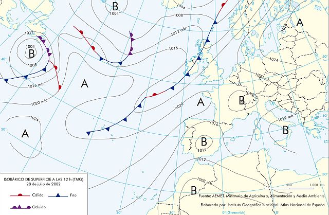 Prácticas | Geografía 2. El clima