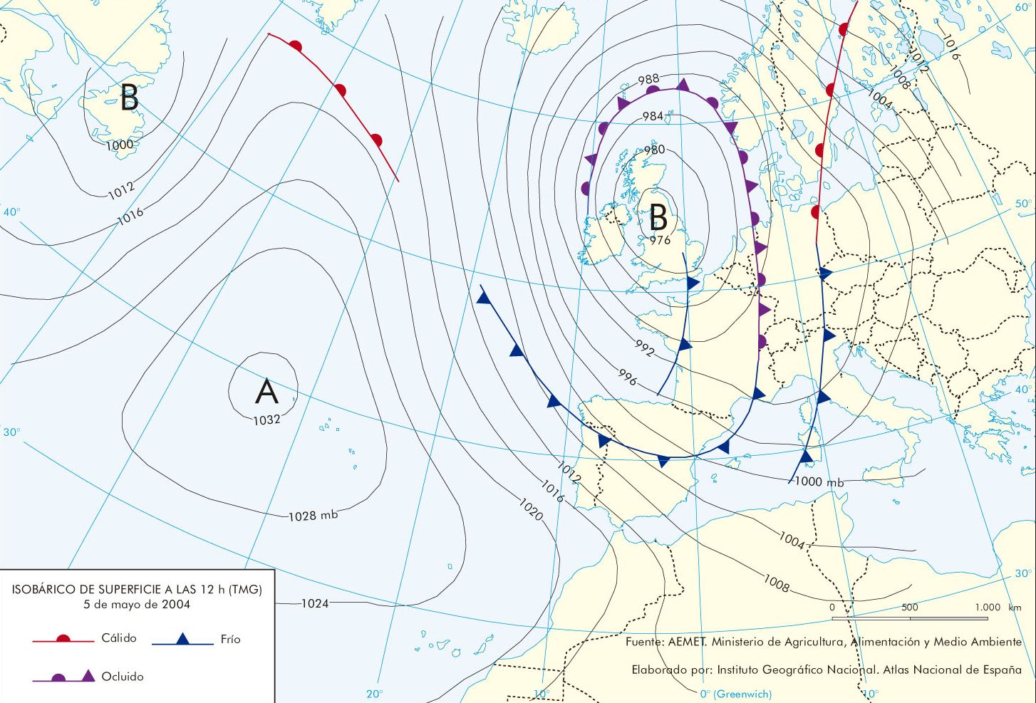Prácticas | Geografía 2. El clima