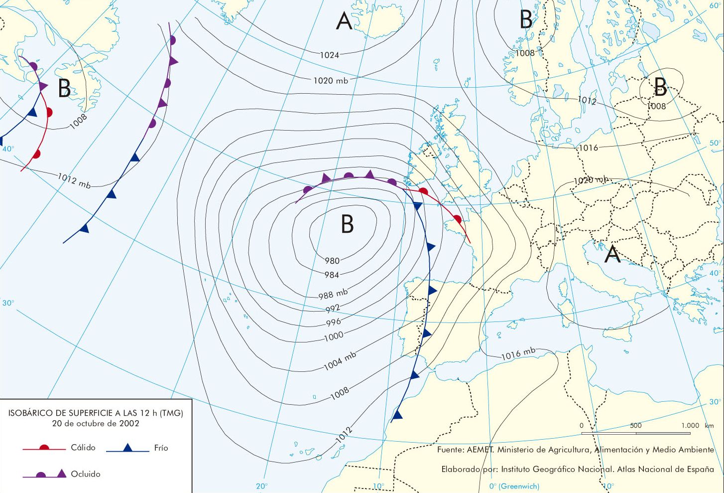 Prácticas | Geografía 2. El clima